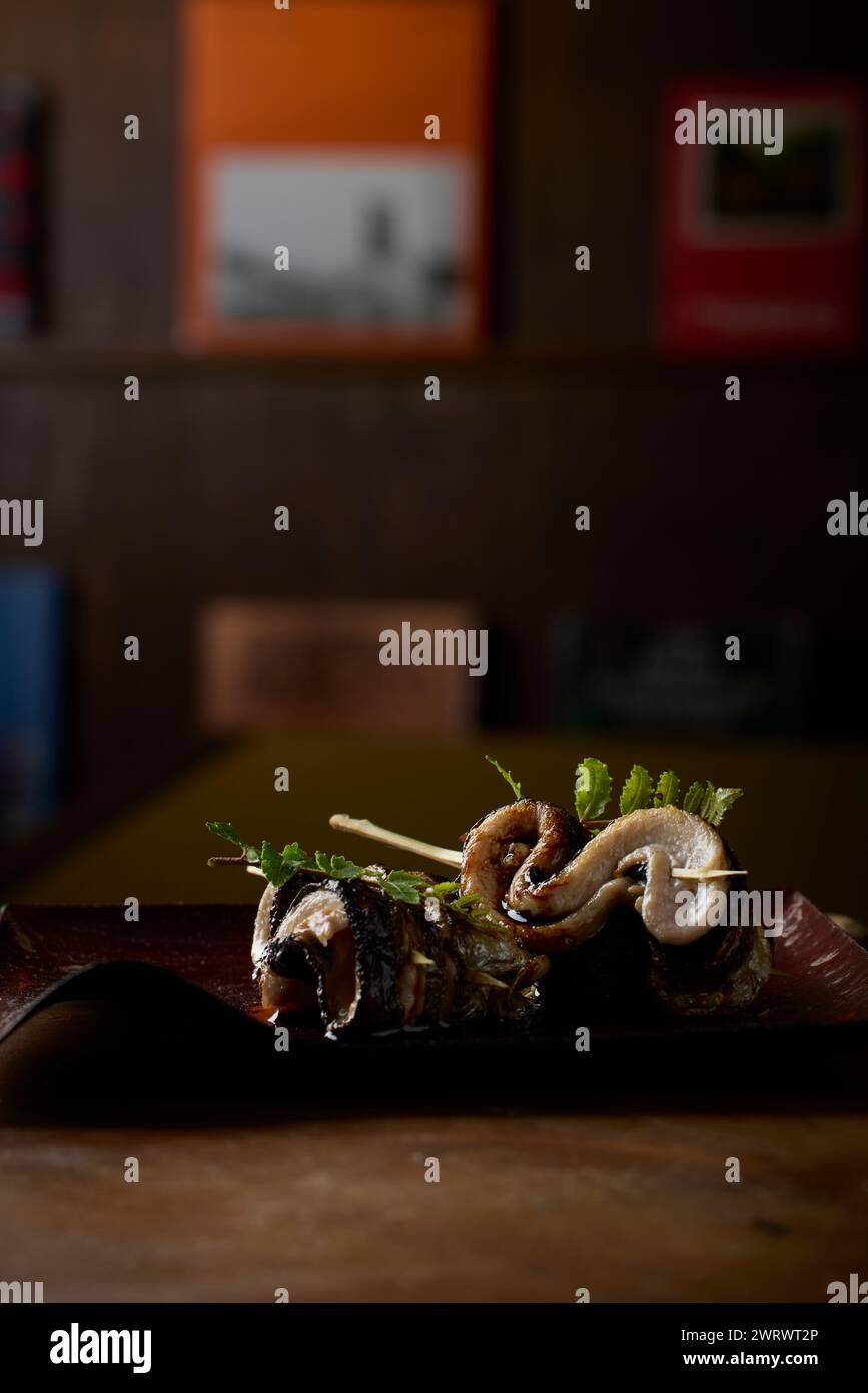 Japanese Eel Cuisine Stock Photo - Alamy