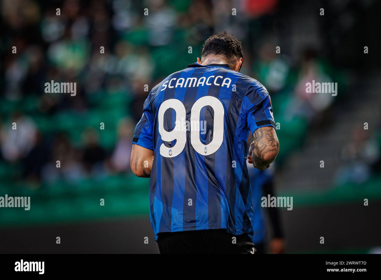 Gianluca Scamacca during UEFA Europa League game between Sporting CP e ...