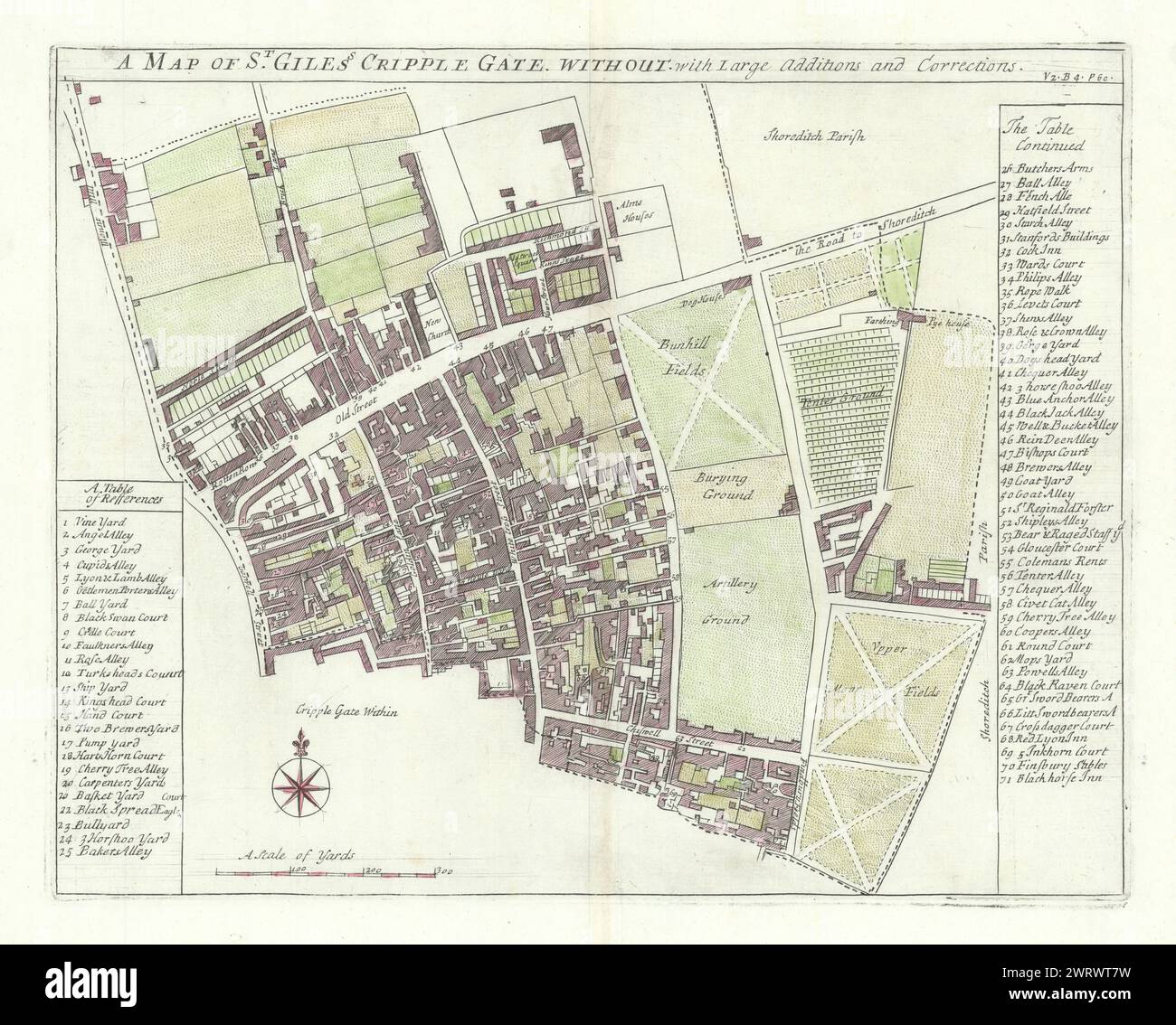 John stow map hi-res stock photography and images - Alamy
