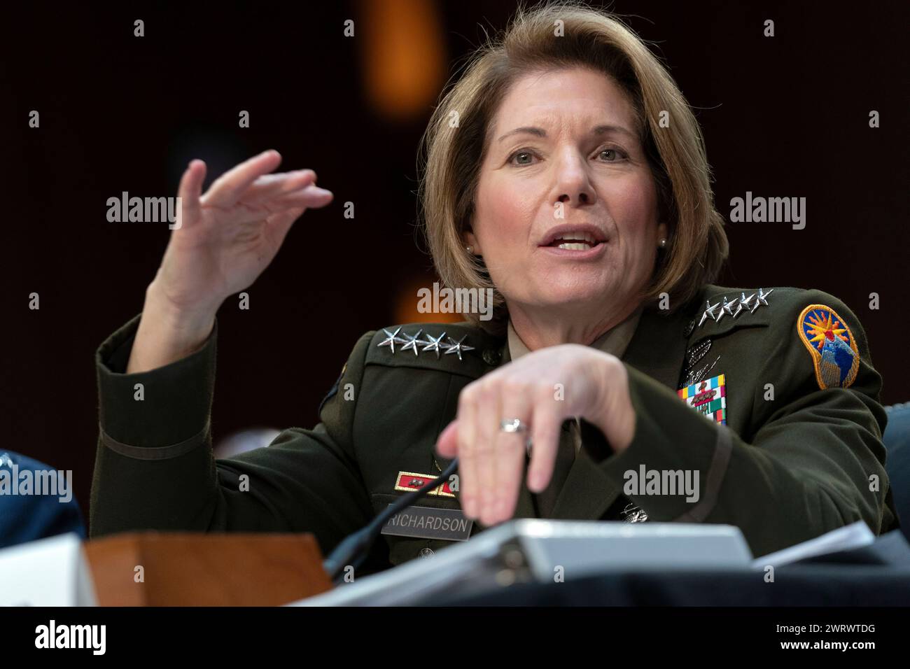Gen. Laura Richardson, Army Commander, United States Southern Command ...