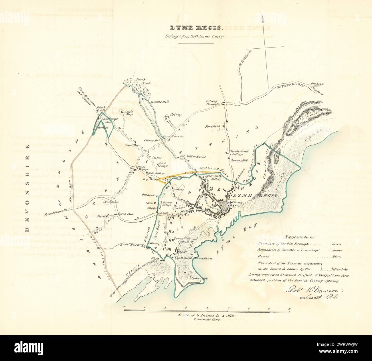 1832 reform act map hi-res stock photography and images - Alamy