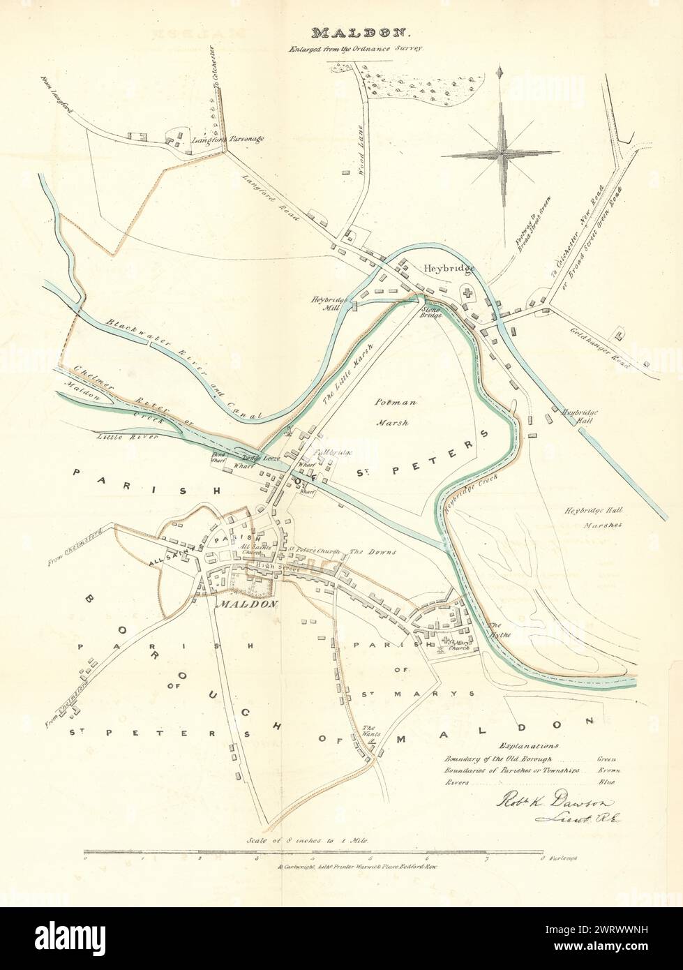 1832 reform act map hi-res stock photography and images - Alamy