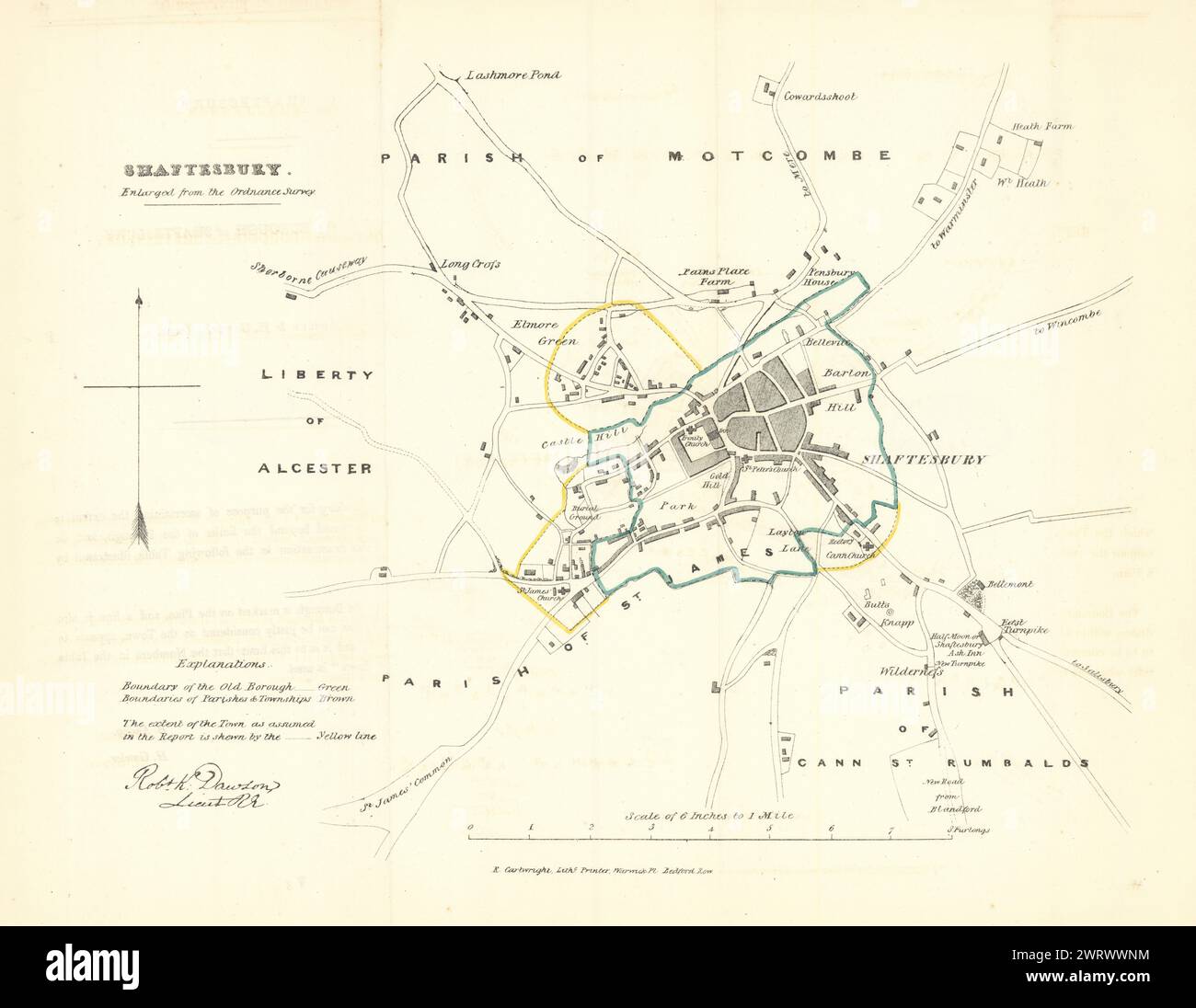 1832 reform act map hi-res stock photography and images - Alamy