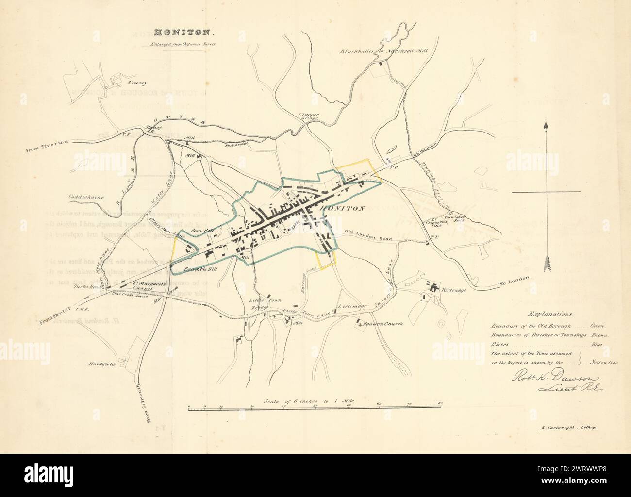 1832 reform act map hi-res stock photography and images - Alamy