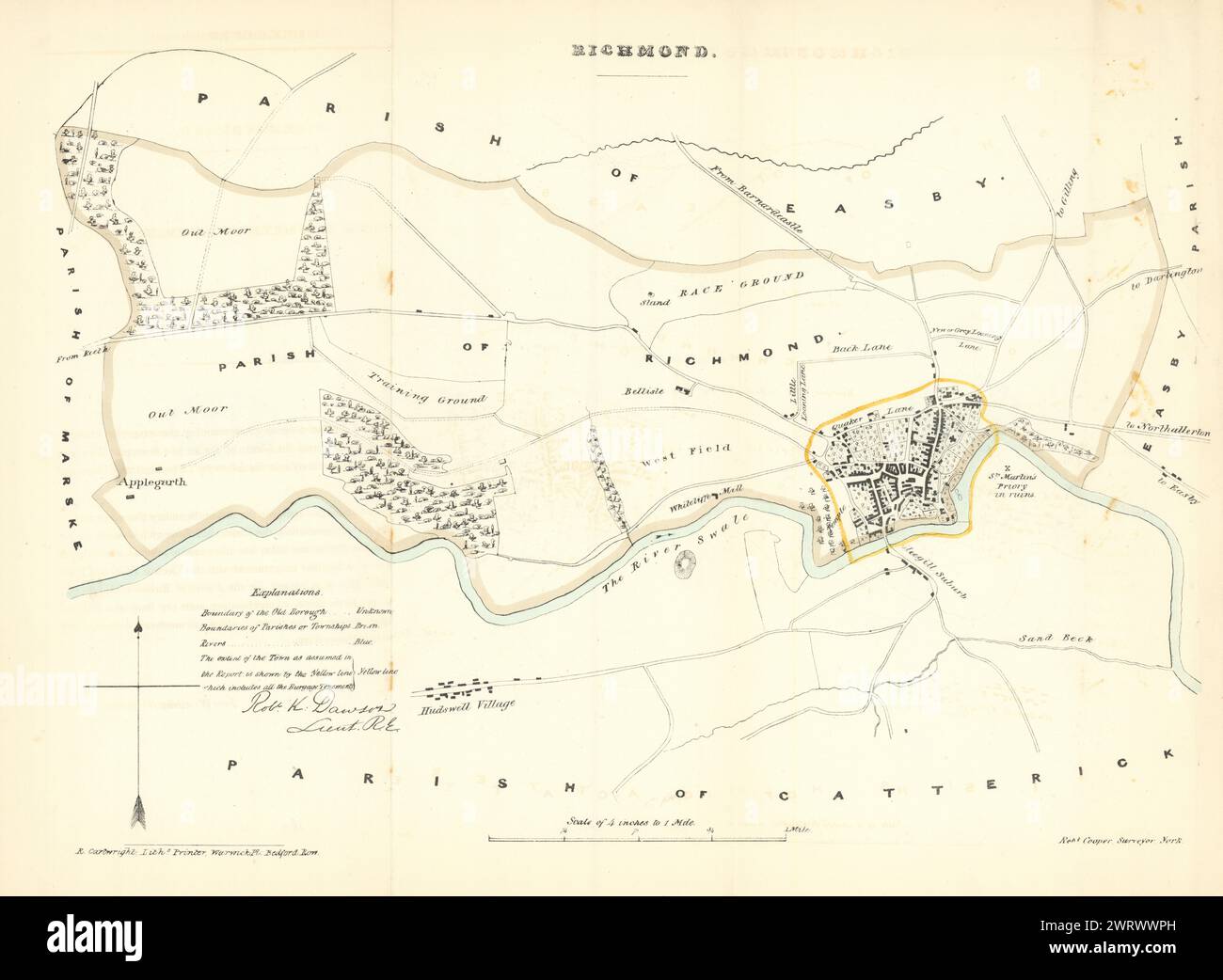 1832 reform act map hi-res stock photography and images - Alamy