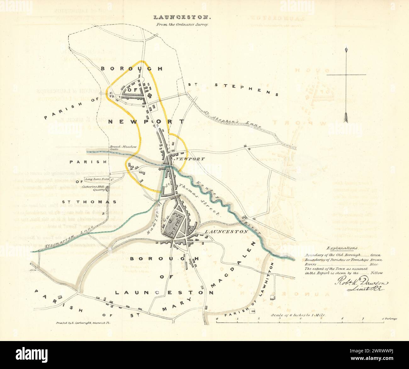 1832 reform act map hi-res stock photography and images - Alamy