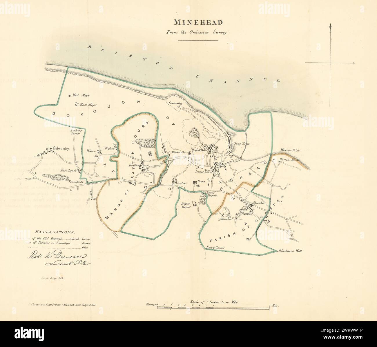 1832 reform act map hi-res stock photography and images - Alamy