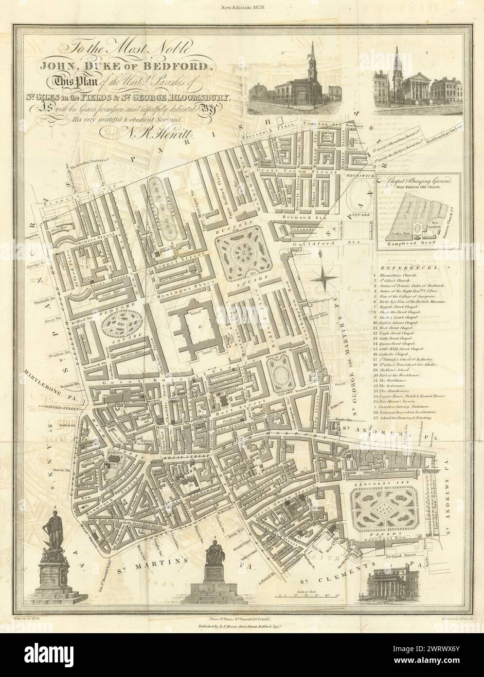 The United Parishes of St. Giles in the Fields & St. George, Bloomsbury ...