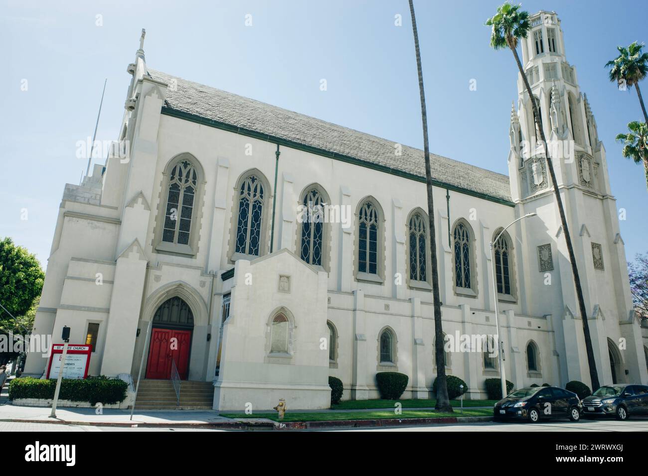 Religious School Wilshire Boulevard Temple in los angeles, usa - mar ...