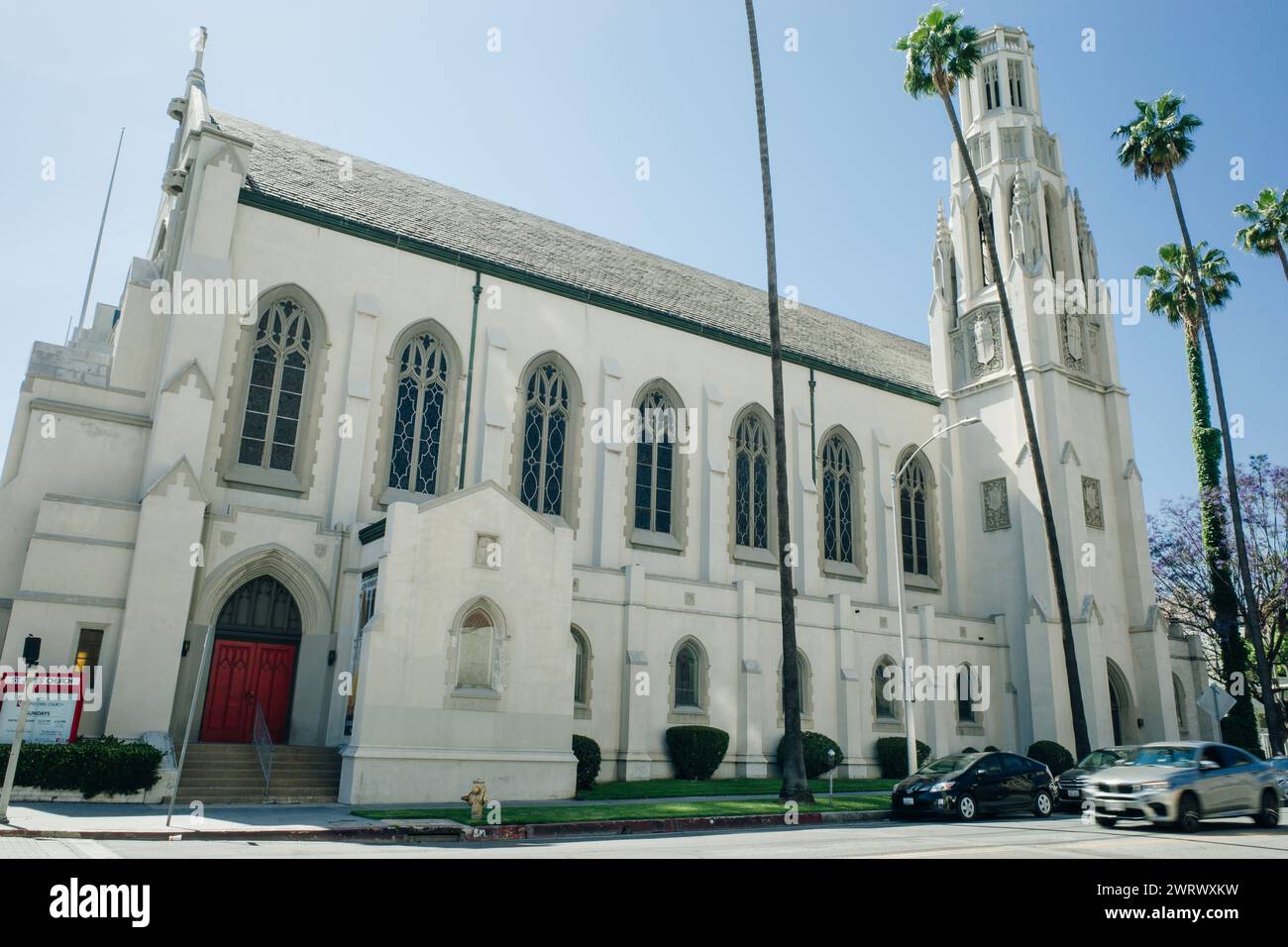Religious School Wilshire Boulevard Temple in los angeles, usa - mar ...