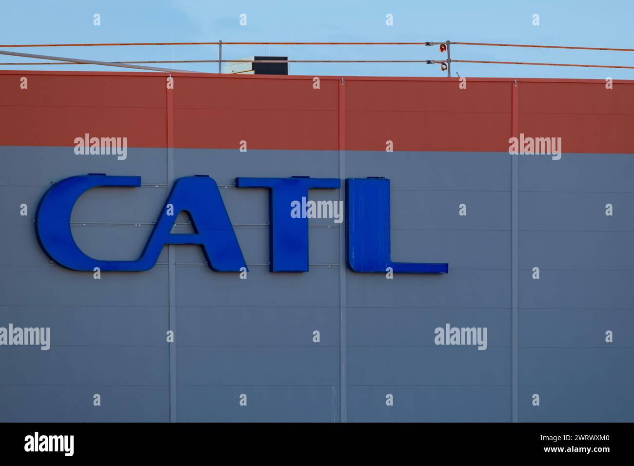 Advertising banner CATL Contemporary Amperex Technology Limited ...