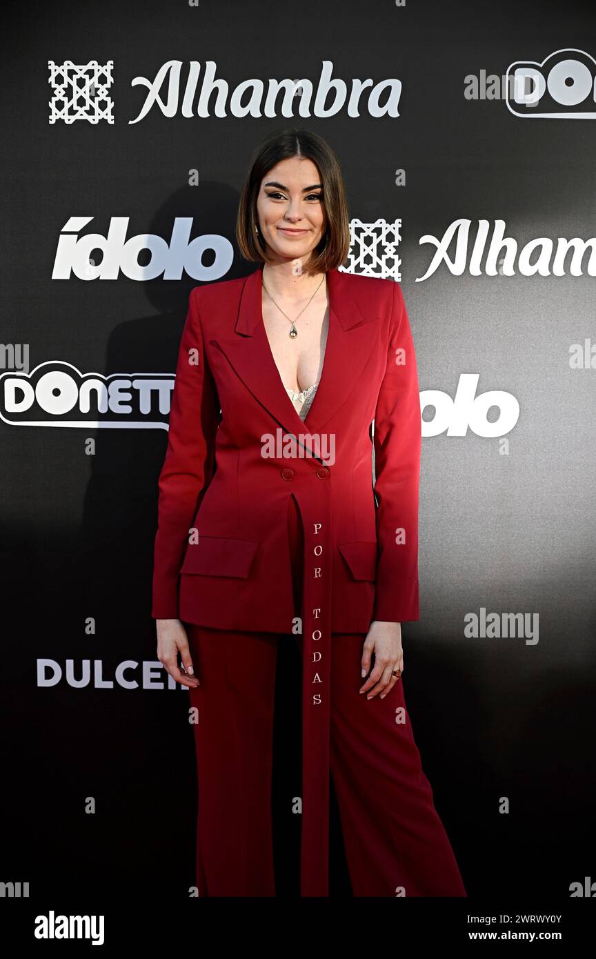 Writer Carla Galeote poses at the photocall of the 'Idol Awards 2024 ...