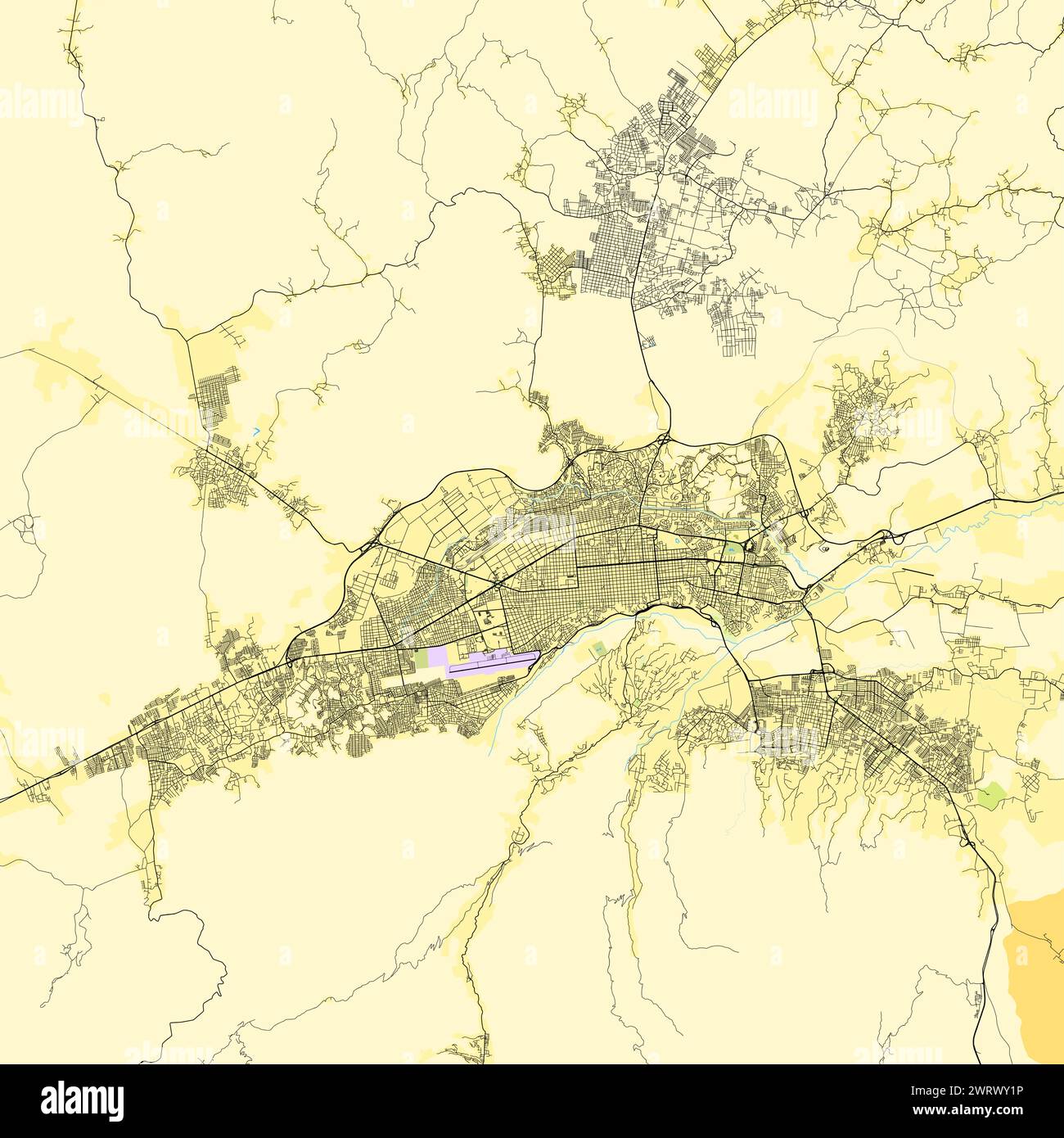 Lara outline map hi-res stock photography and images - Alamy