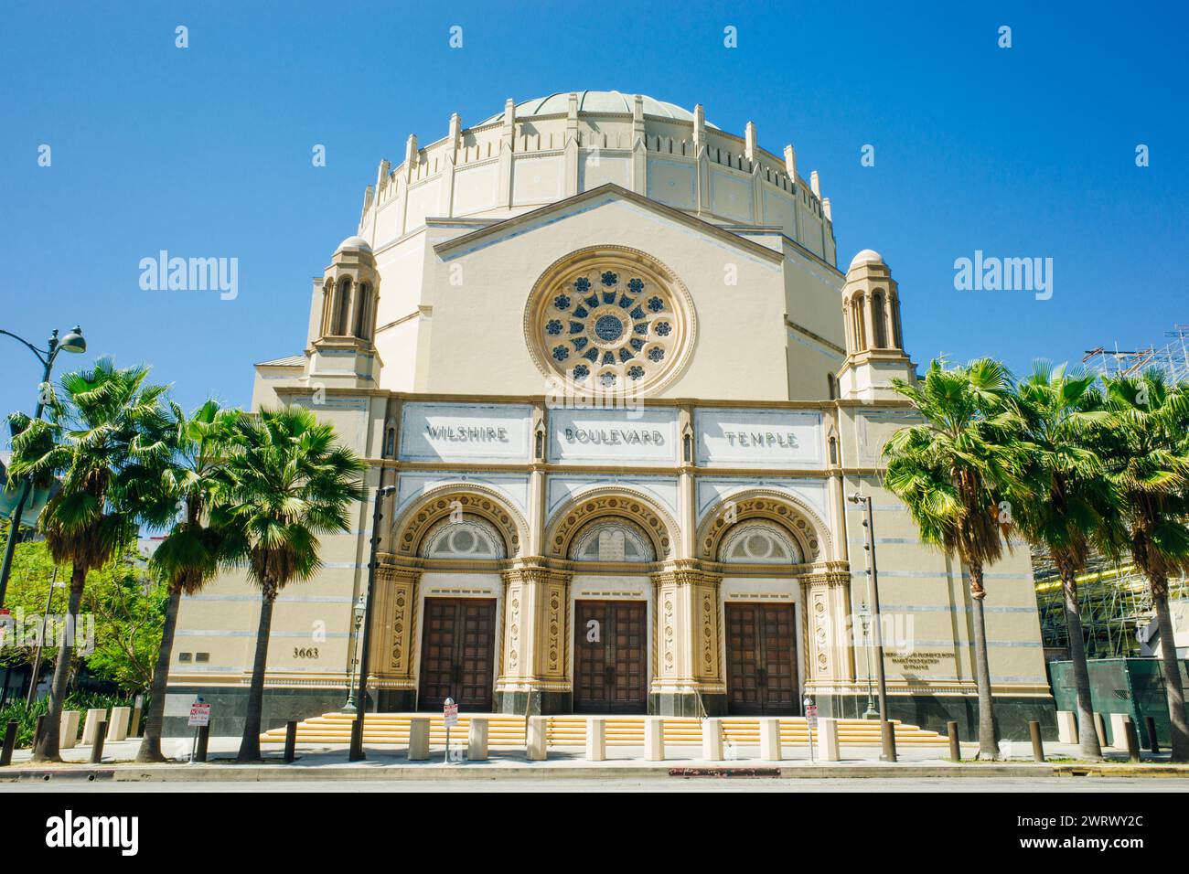 Religious School Wilshire Boulevard Temple in los angeles, usa - mar ...