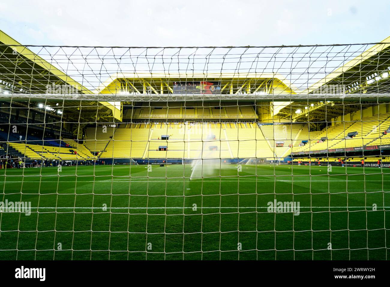 Villarreal, Spain. 14th Mar, 2024. La Ceramica Stadium during the UEFA ...