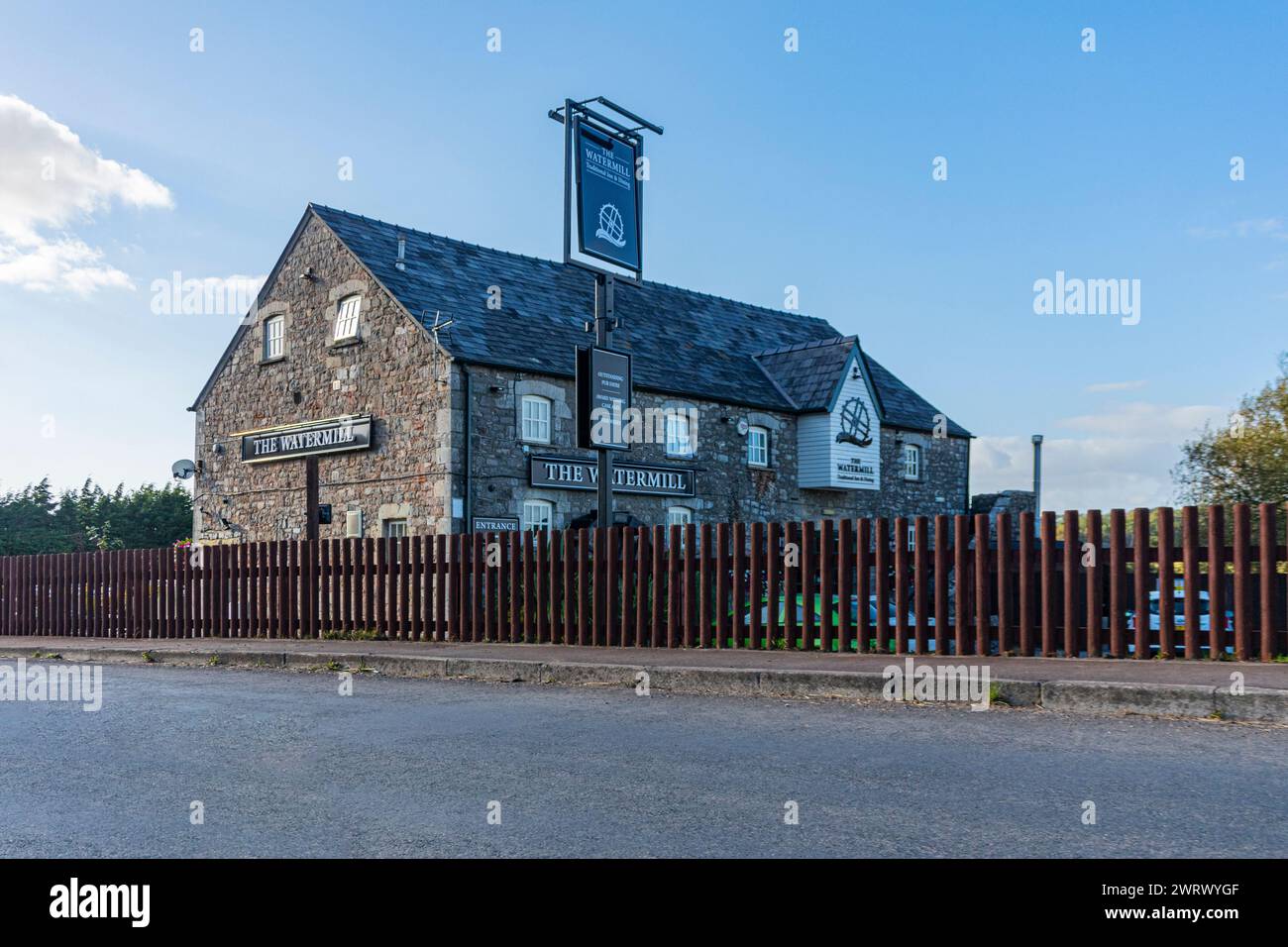 The Beautiful village of Merthyr Mawr near Bridgend, Mid Glamorgan ...