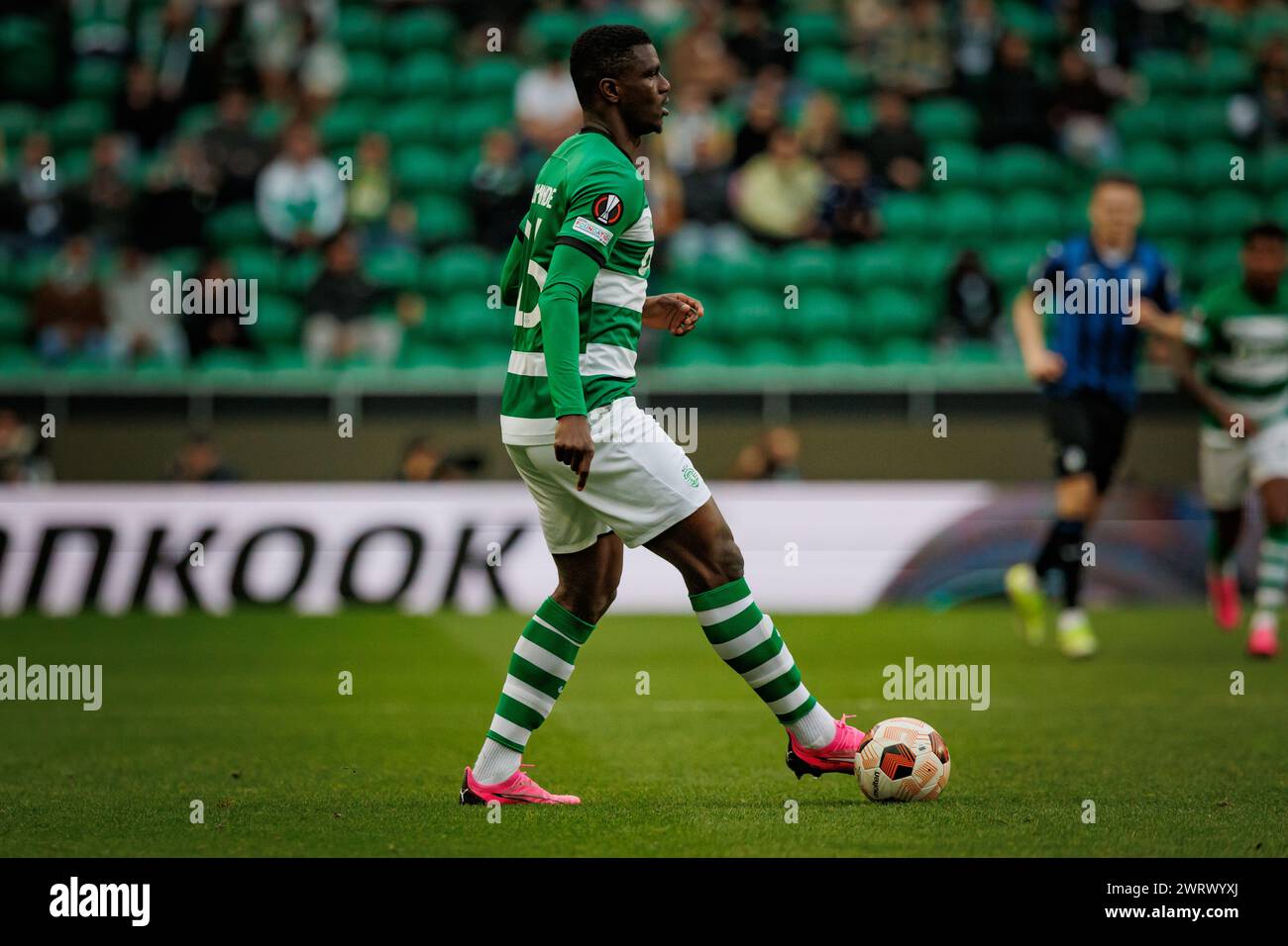 Ousmane Diomande during UEFA Europa League game between Sporting CP e ...