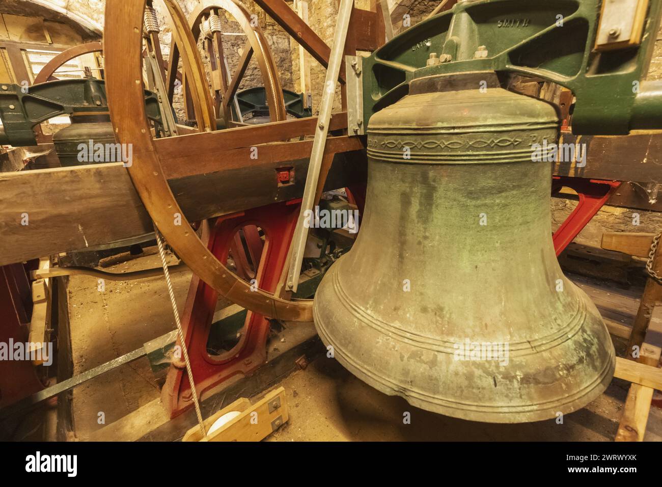Interior view of the church bells hi-res stock photography and images ...