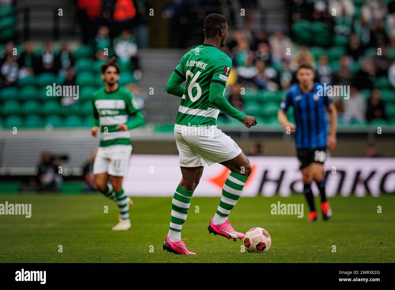 Ousmane Diomande during UEFA Europa League game between Sporting CP e ...