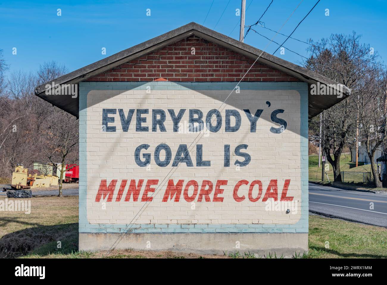 Welcome to Coaldale Pennsylvania USA Stock Photo - Alamy