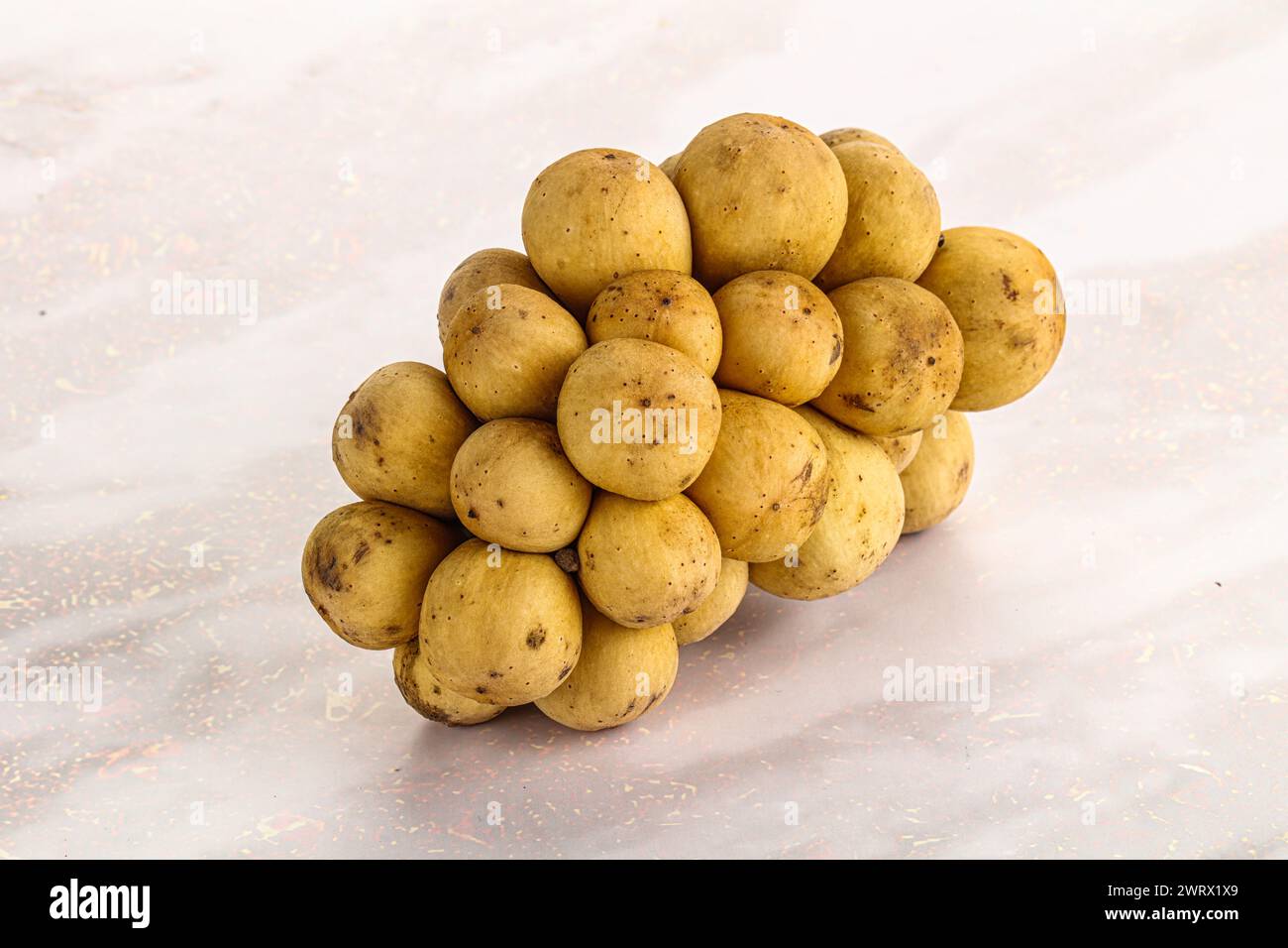 Tropical exotic sweet and juicy Longan fruit Stock Photo - Alamy