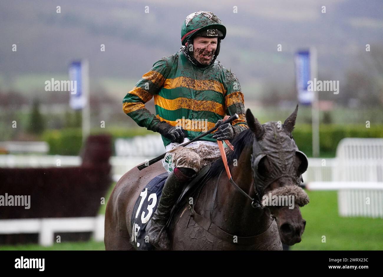 A Wave Of The Sea ridden by Declan Lavery head back in after the Fulke ...