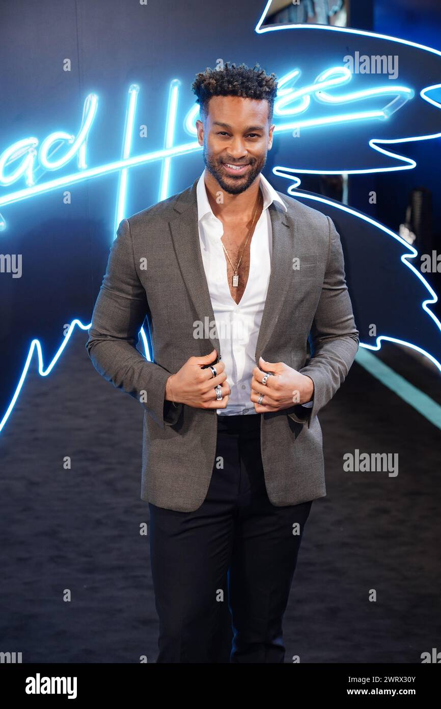 Teddy Soares attends a screening for Road House, at the Curzon Mayfair ...