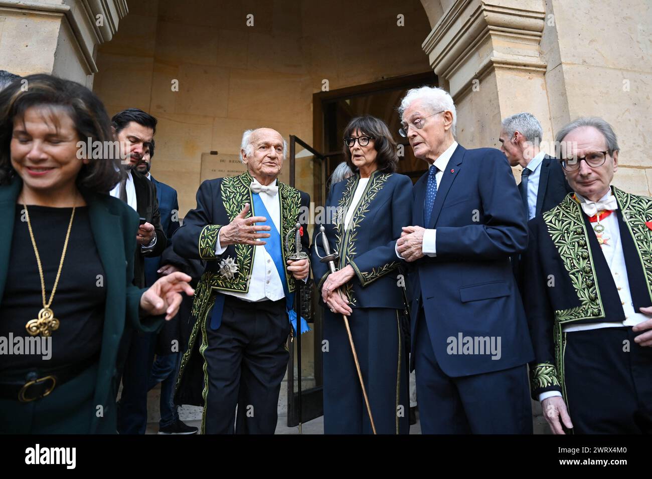 Paris, France. 14th Mar, 2024. Lionel Jospin, Former Prime Minister of ...
