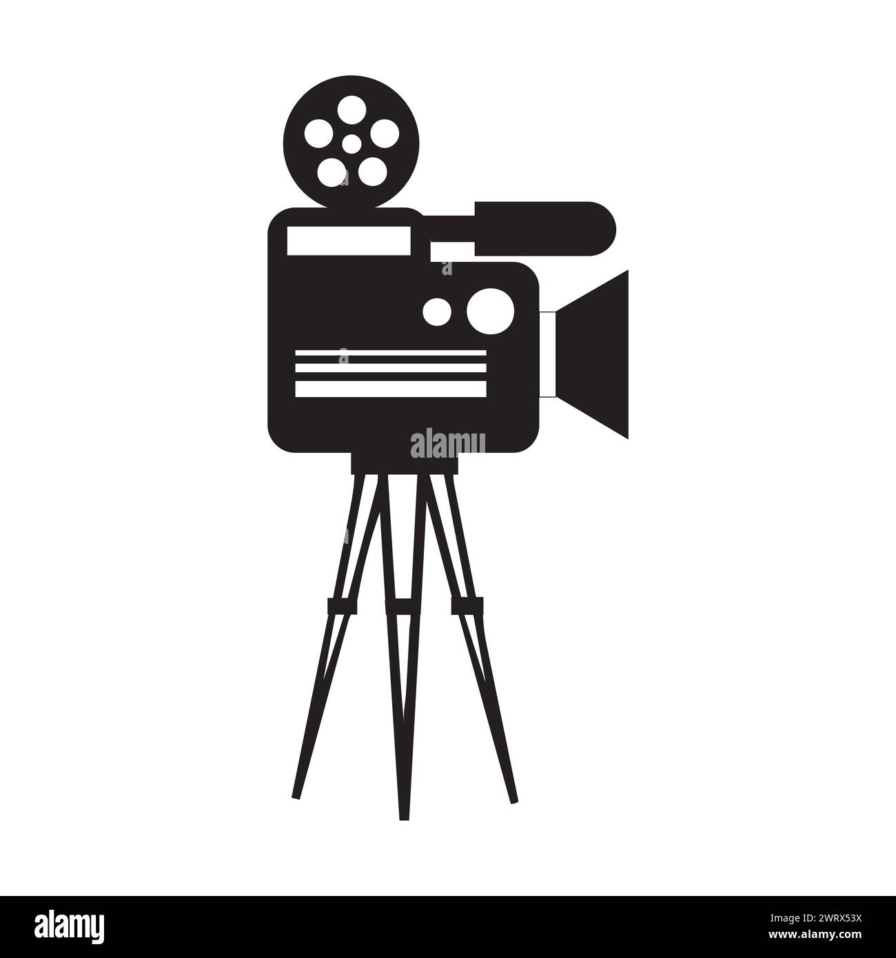 Tripod Icon Black And White