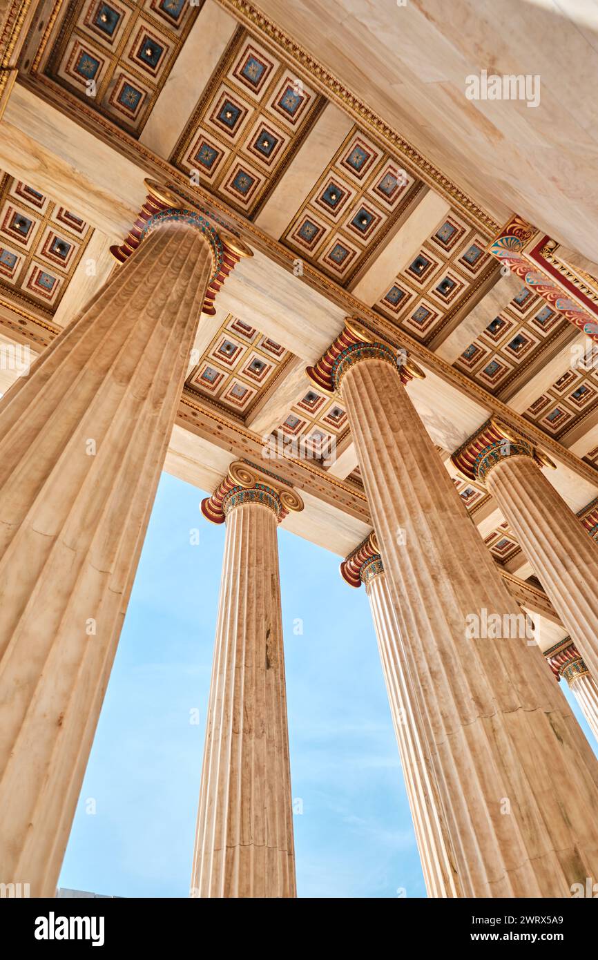 Details colonnade parthenon athens hi-res stock photography and images ...