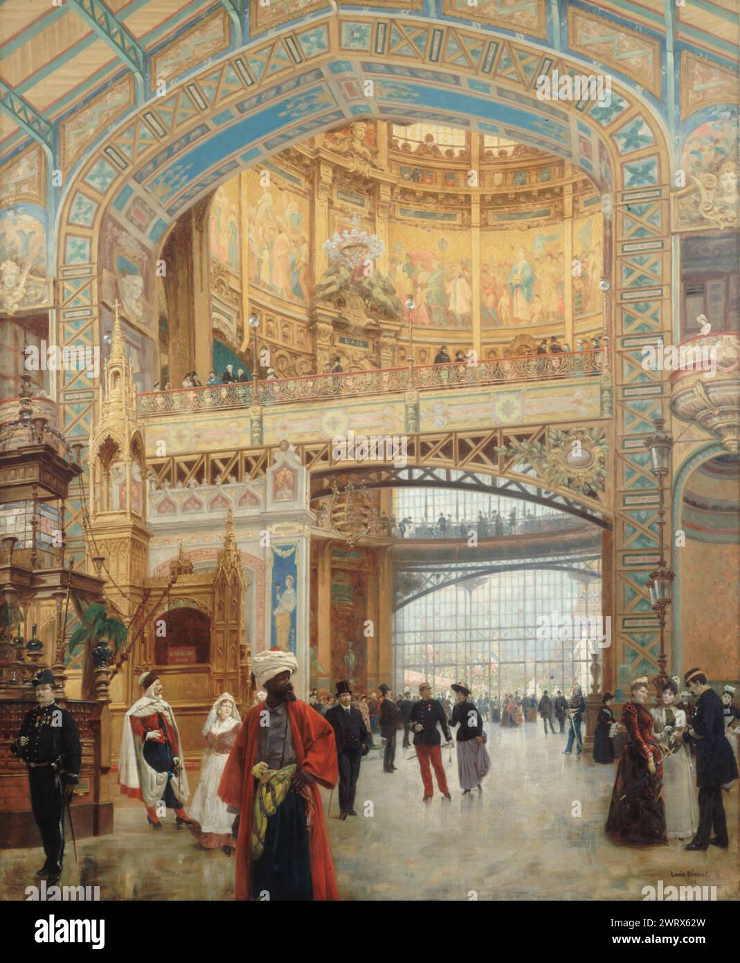 Central Dome of the Galerie des Machines, 1889 Exposition Universelle ...