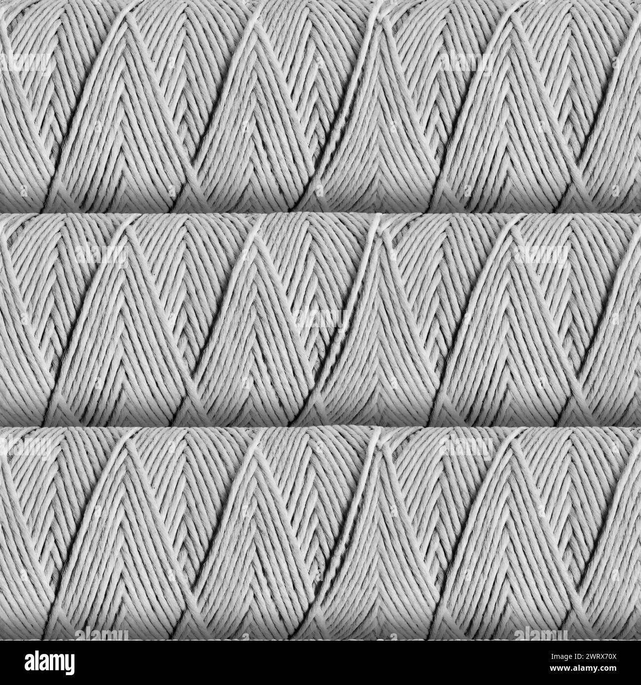 Seamless texture photo of white colored rope pattern Stock Photo - Alamy