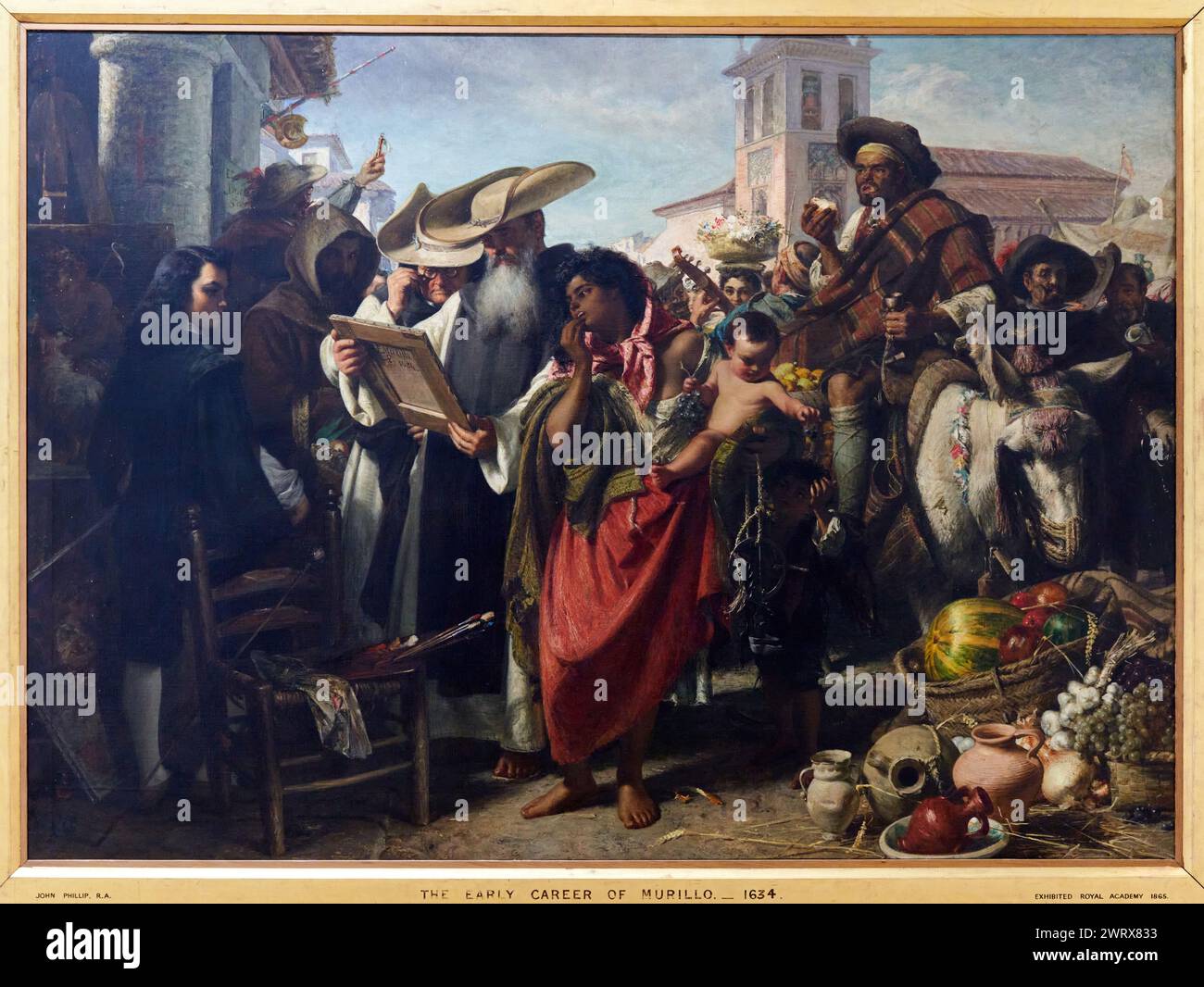 John Phillip, (Aberdeen, 1817 - London, 1867), The Early Career of ...