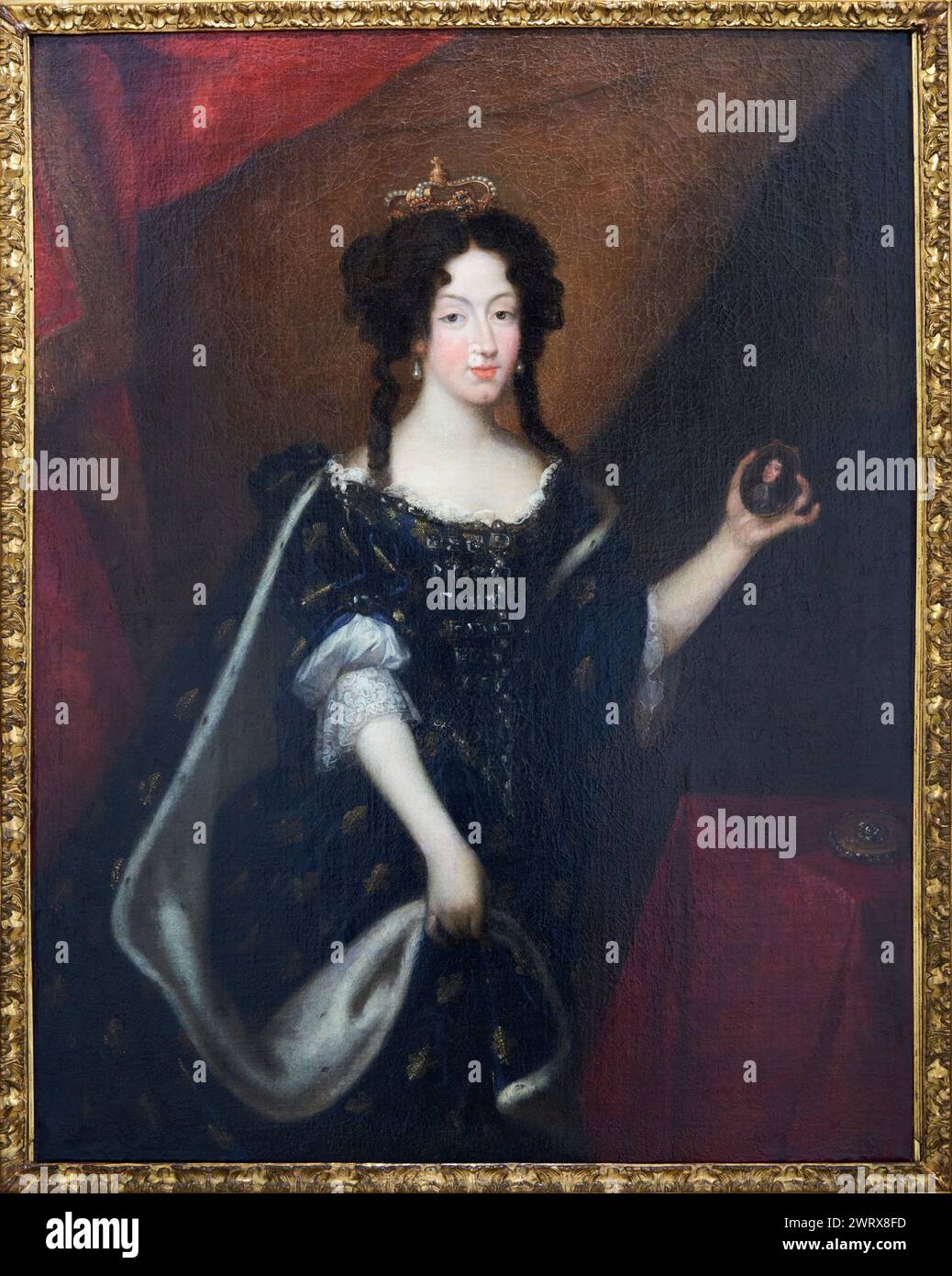 Pierre Mignard, (Troyes, 1612 - Paris, 1695), Portrait of Marie Louise ...