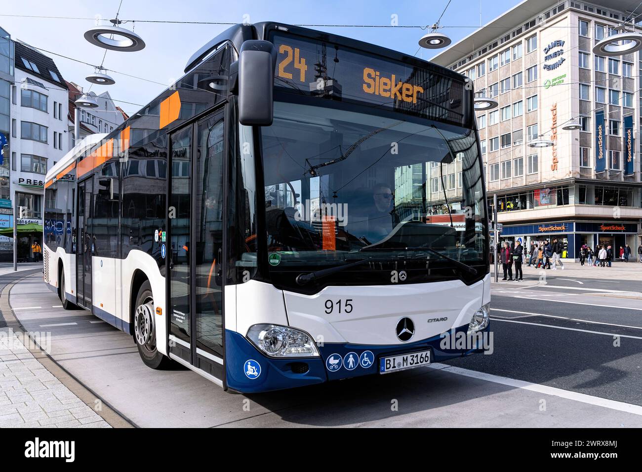 Niemeyer Mercedes-Benz Citaro bus Stock Photo - Alamy