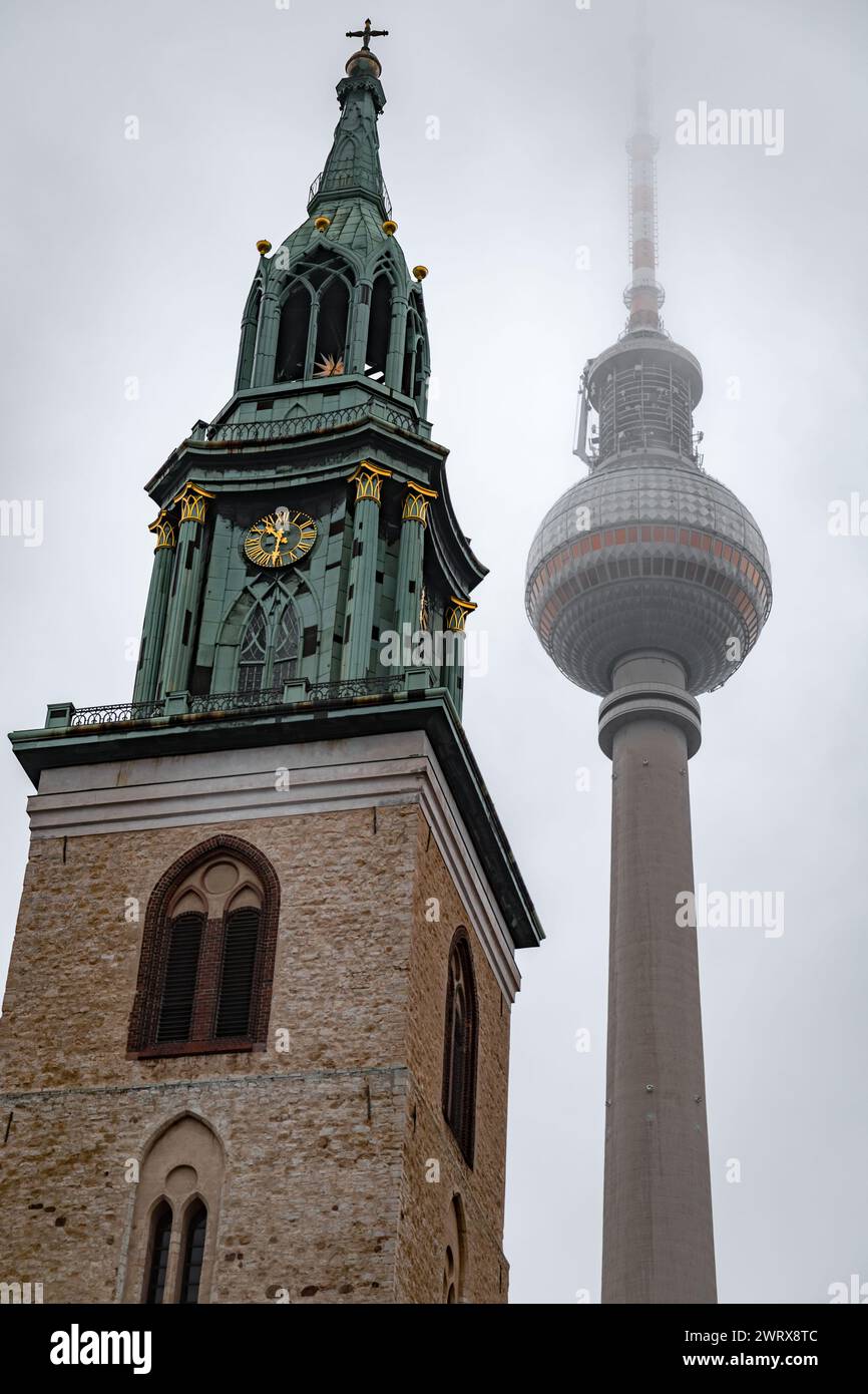 Alexanderplatz is a large public square and transport hub in the ...