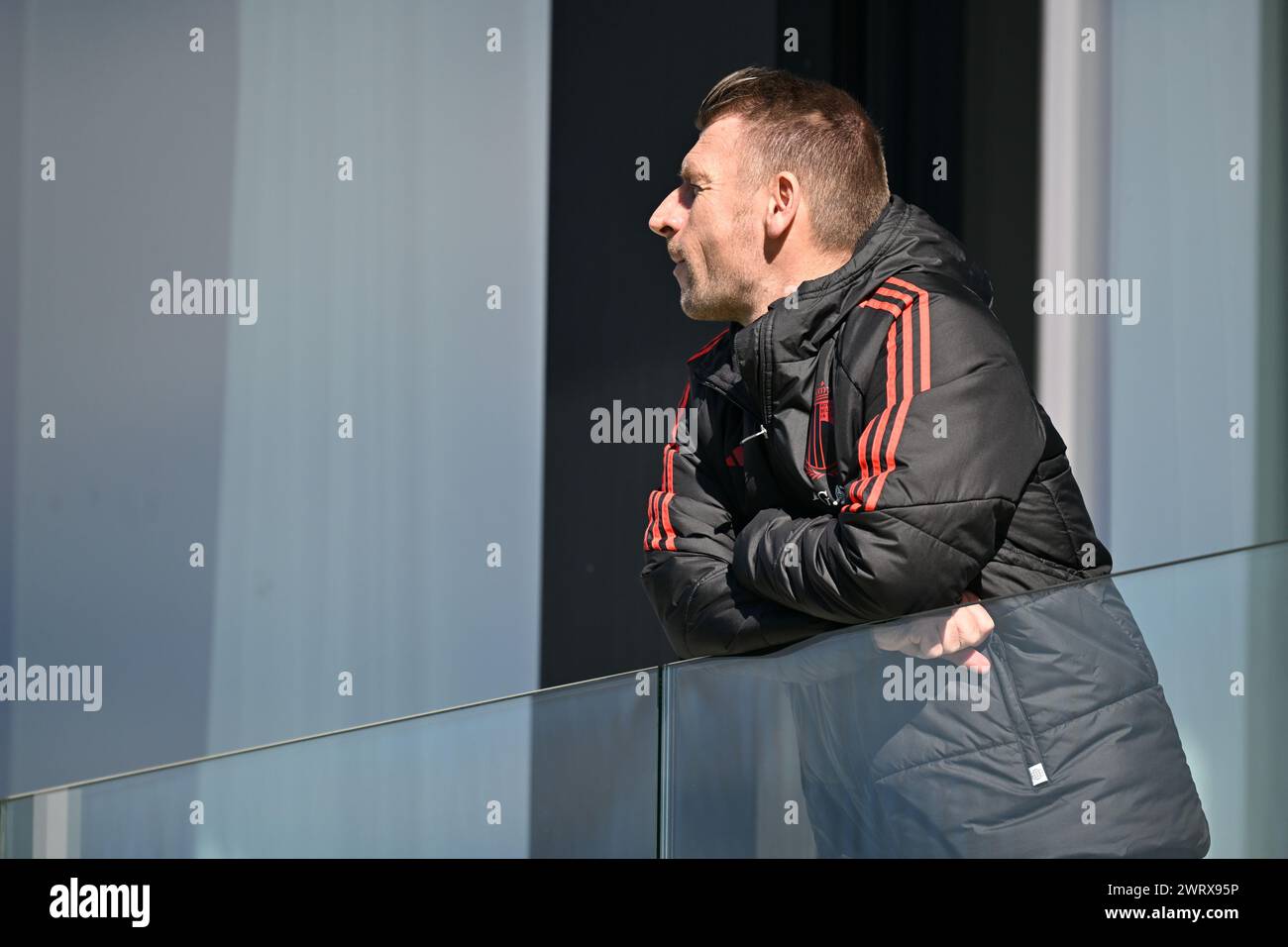 Tubize, Belgium. 14th Mar, 2024. David Penneman, head coach of the ...