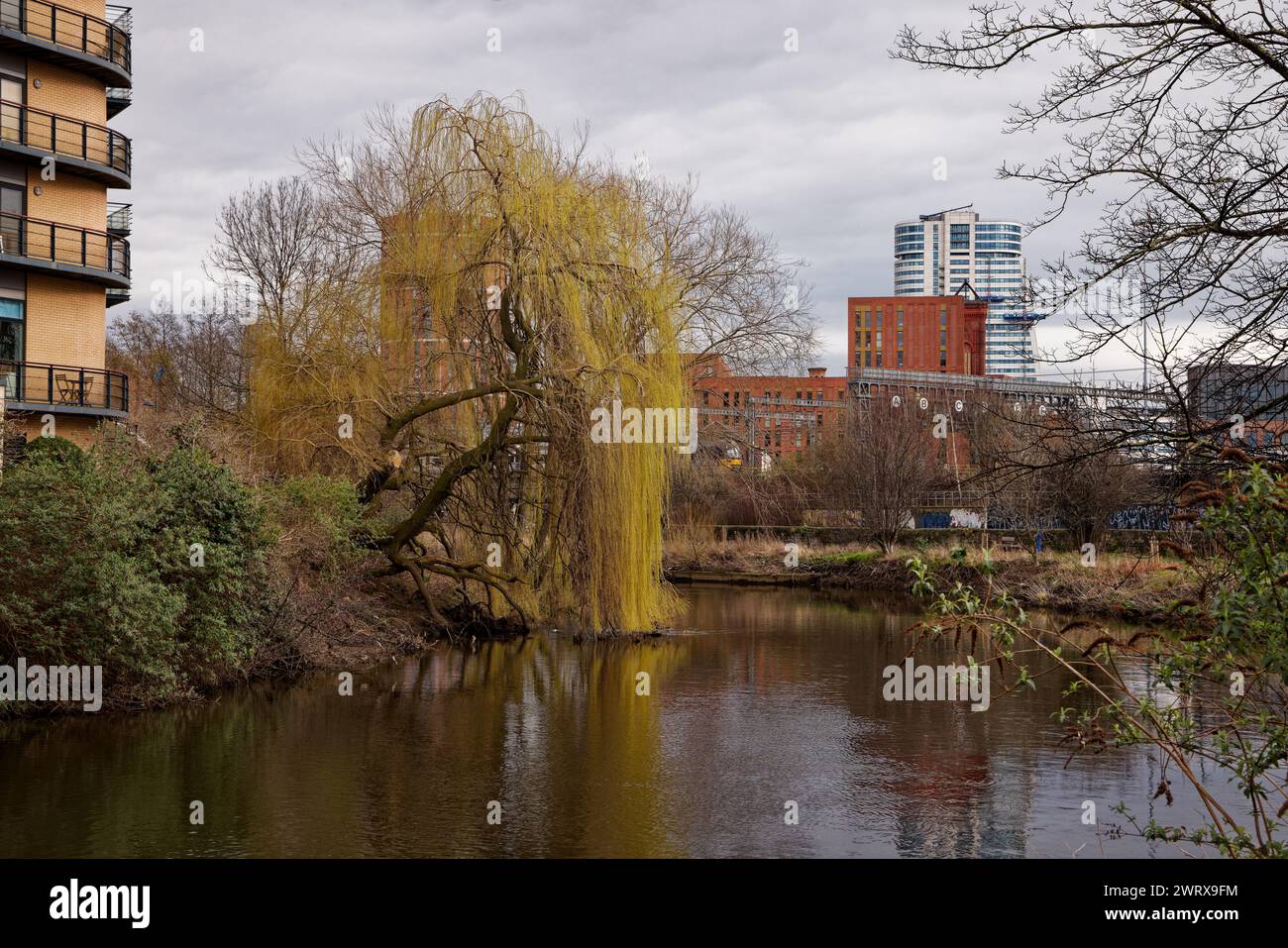 Spring on the River Aire, Leeds Stock Photo - Alamy