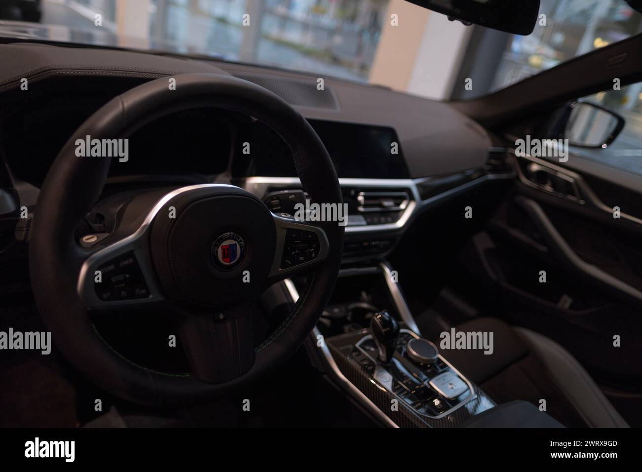 steering wheel, center console BMW Alpina 4er Gran Coupe, German ...