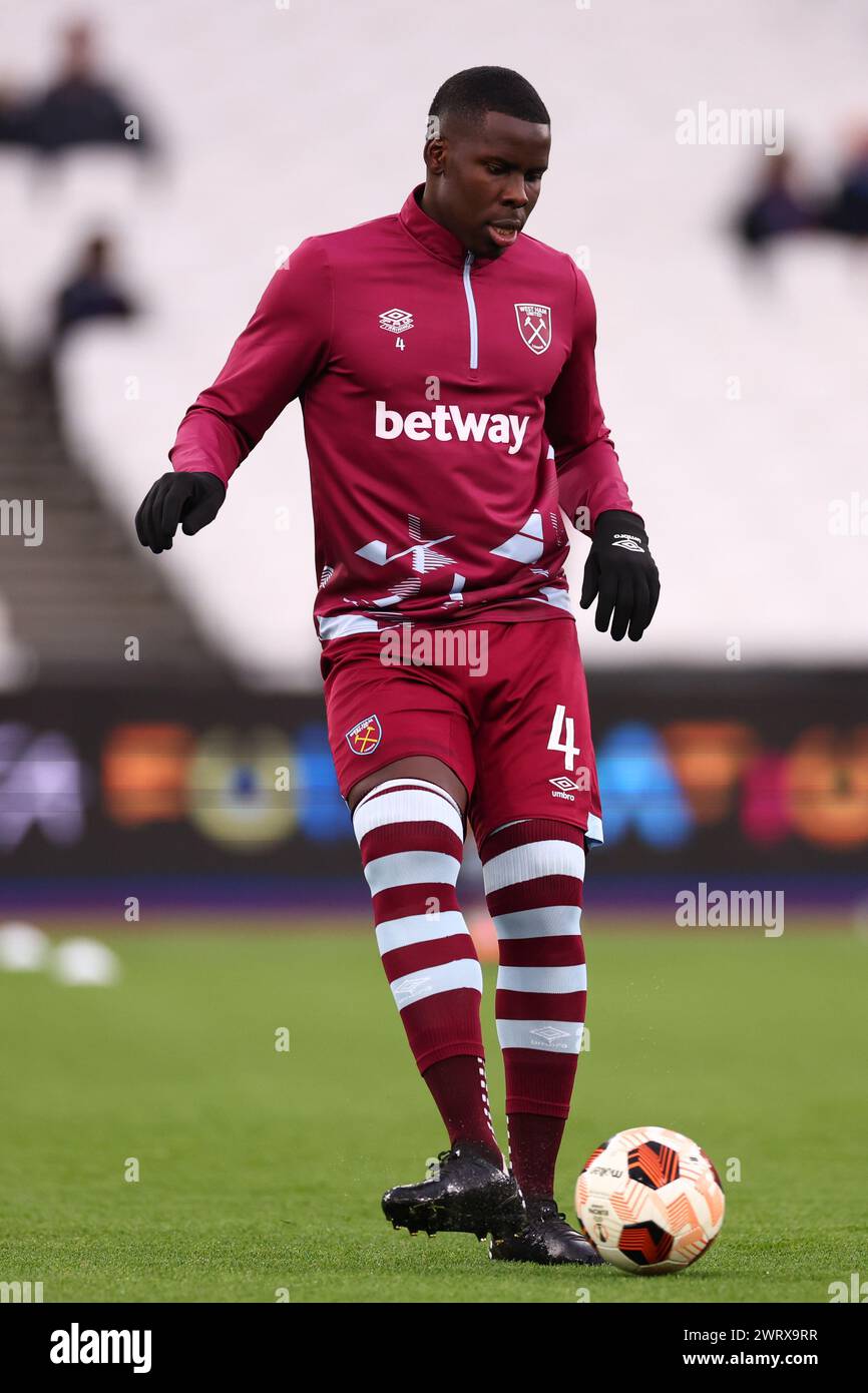 London Stadium, London, UK. 14th Mar, 2024. Europa League Football ...