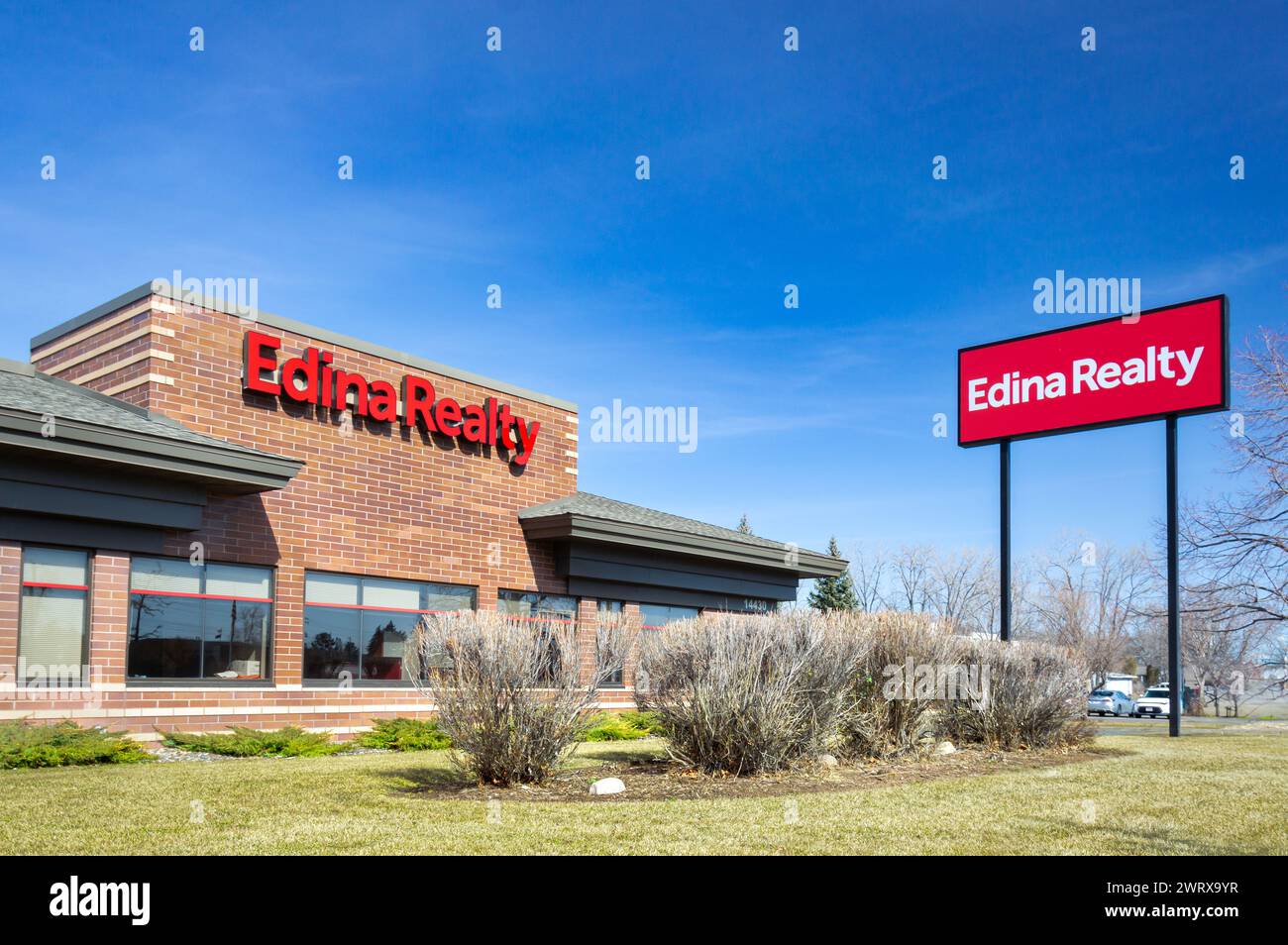 STILLWATER, MN, USA - MARCH 10, 2024: Edina Realty real estate office ...