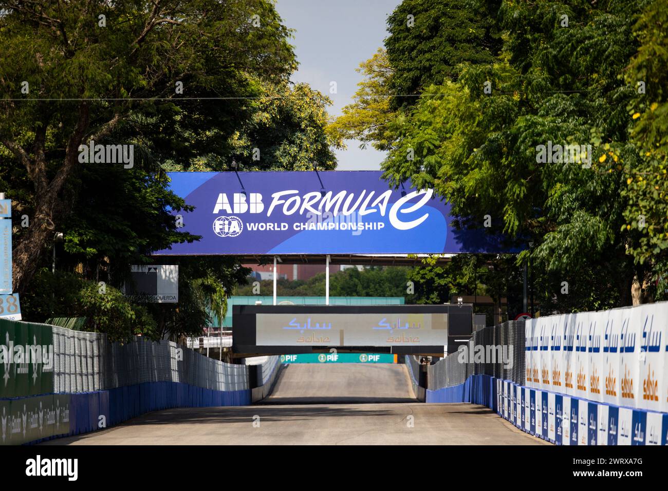 Illustration, track during the 2024 Sao Paulo ePrix, 3rd meeting of the ...