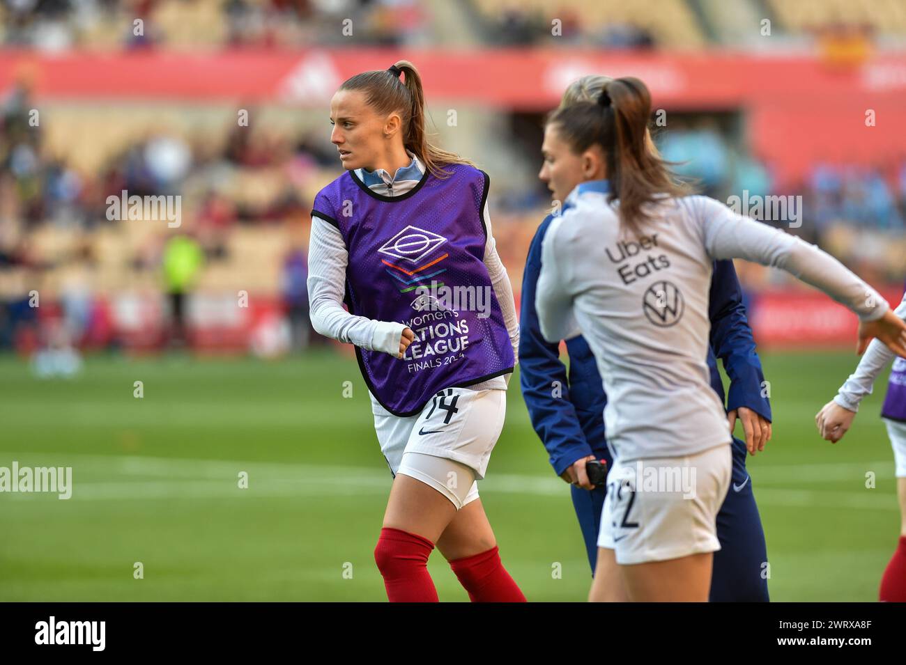 Sevilla, Spain. 28th Feb, 2024. Sandie Toletti (14) of France pictured ...