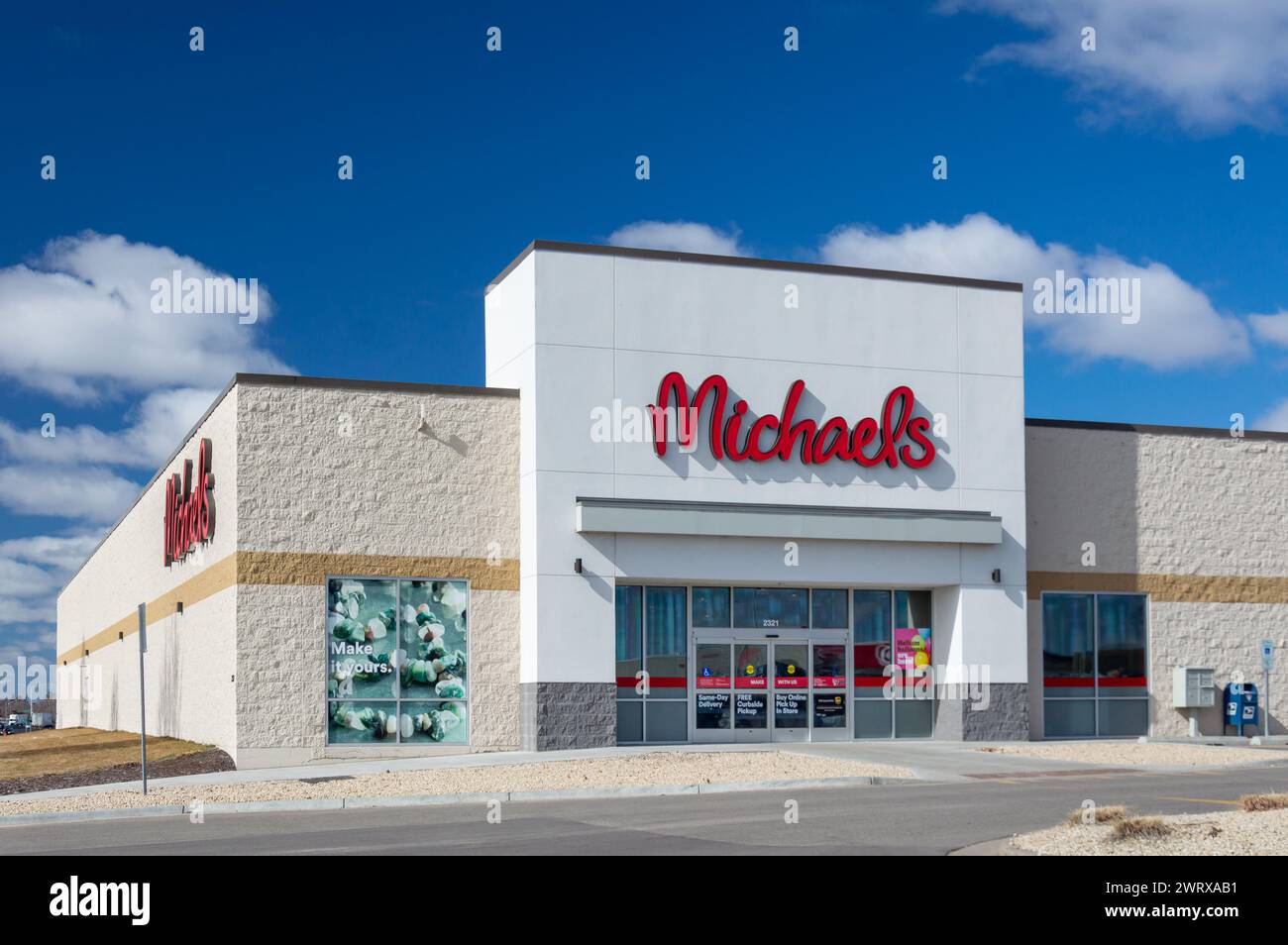 Michaels logo hi-res stock photography and images - Alamy