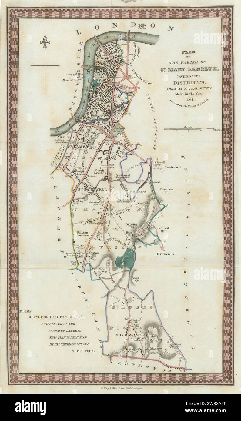 Map of allen hi-res stock photography and images - Alamy