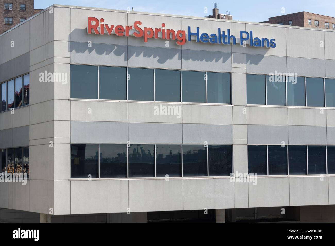 Exterior building of River Spring Health Plans in Marble Hill, a New ...