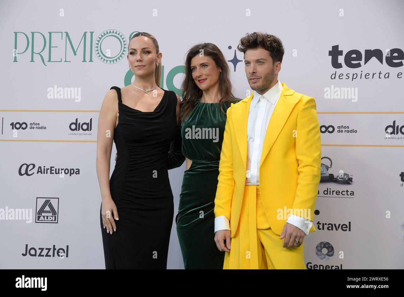 (L-R) Singer Edurne 14 MARCH 2024 Europa Press Canarias 03/14/2024 ...