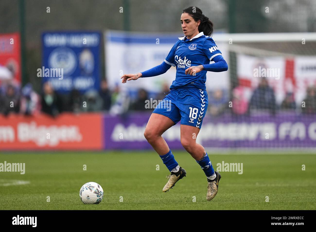 Everton FC v Chelsea FC Womens FA Cup Walton Hall Park Stadium ...