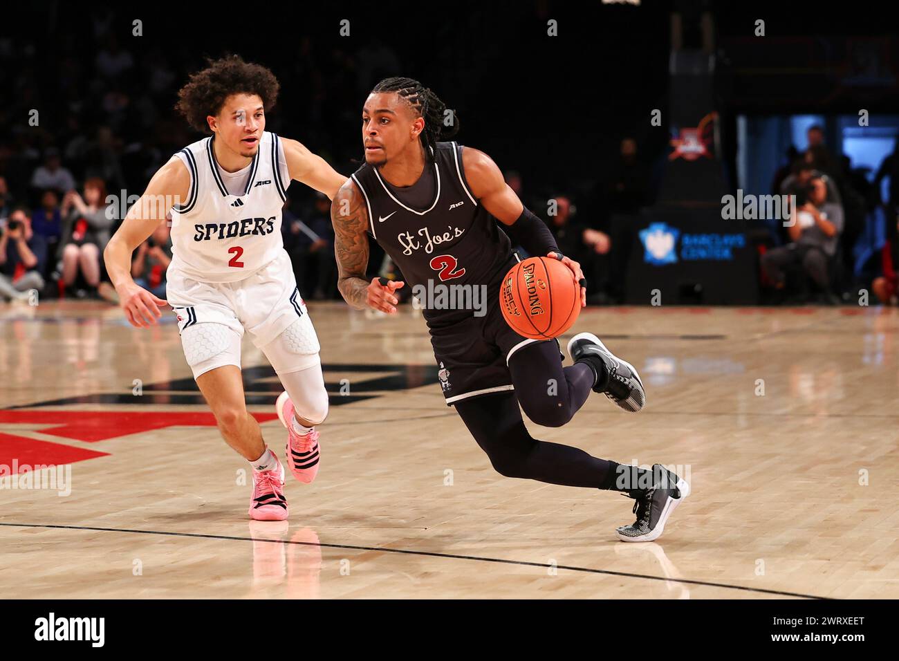 BROOKLYN, NY - MARCH 14: Erik Reynolds II #2 of the Saint Joseph's ...