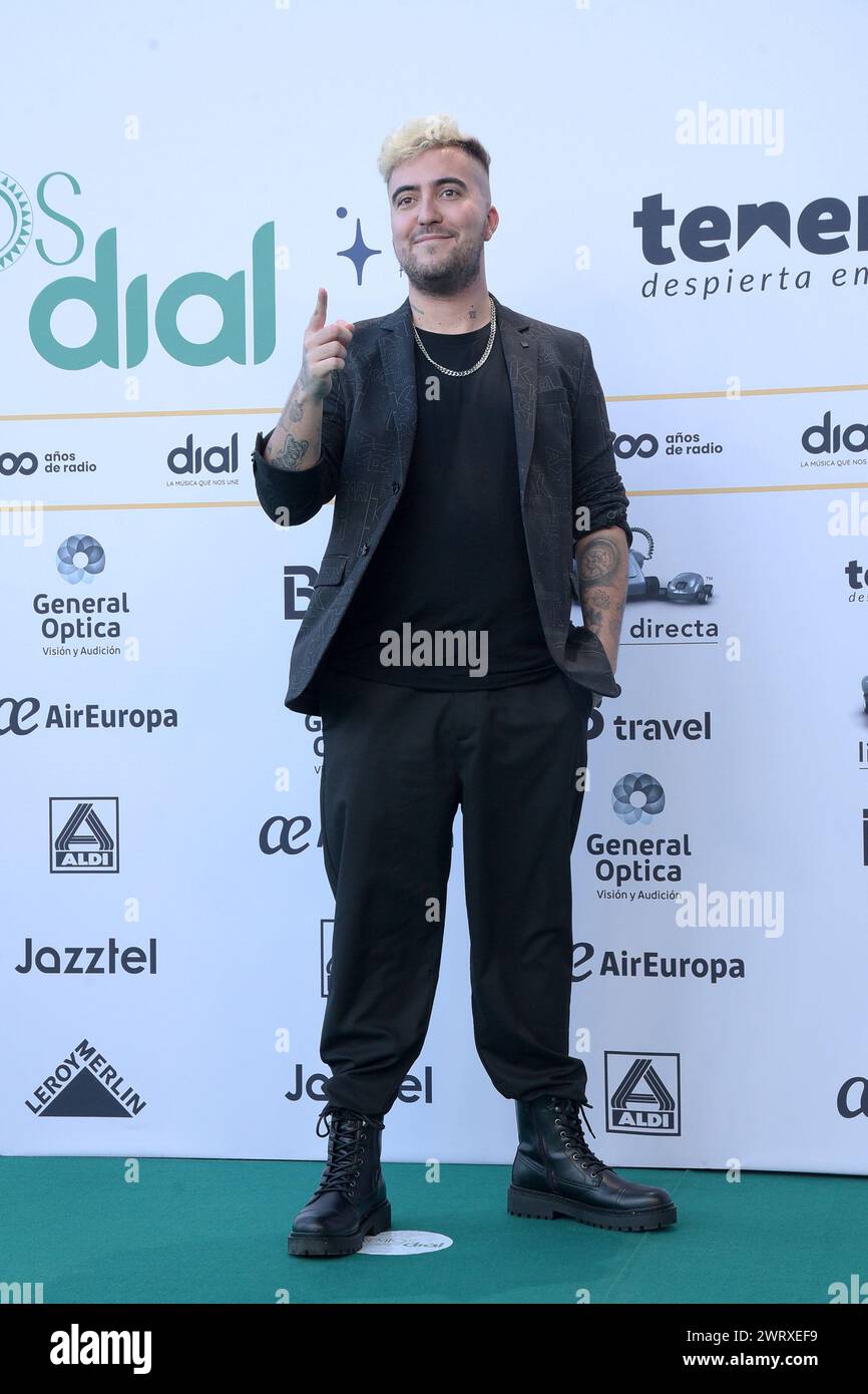 Singer Beret poses during the photocall of the XXVIII edition of the ...